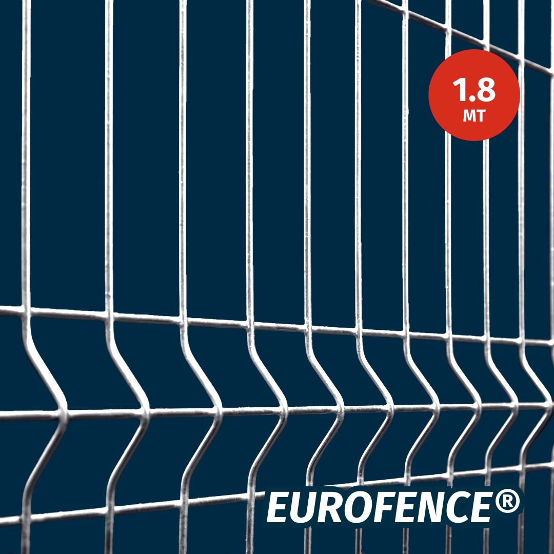 Malla Eurofence 3D galvanizada 1,8x2,5 mt - RGM
