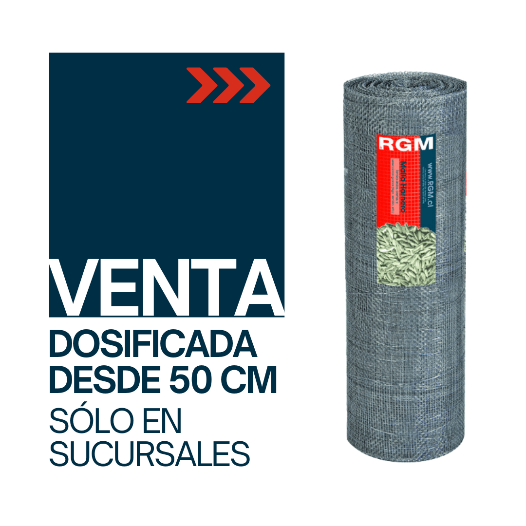 Malla Harnero Galvanizada Nº 4 0,60x30 mt - RGM